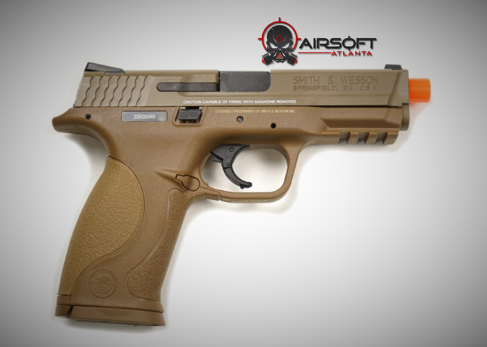 Airsoft Atlanta: S&W M&P 9 GBB Pistol In Tan | Popular Airsoft: Welcome ...
