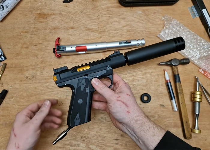 TTI Airsoft Action Army AAP-01 Mini Mamba Receiver | Popular Airsoft ...