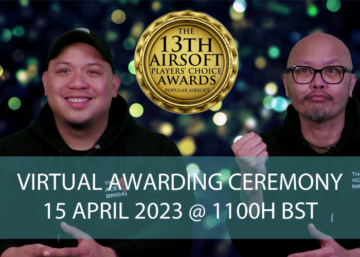 You’re Invited To The 13th Airsoft Players’ Choice Awards Virtual ...