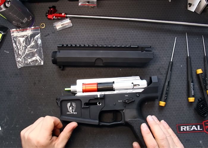 Mancraft SR25 Receiver by + PDiK V2 Long Gen3 | Popular Airsoft ...