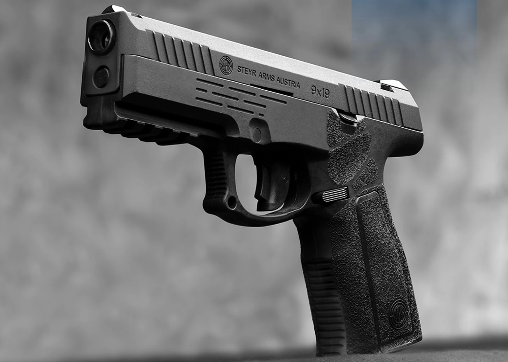 Asg Steyr L9 A2 Green Gas Co2 Pistol At Airsoft Extreme Popular