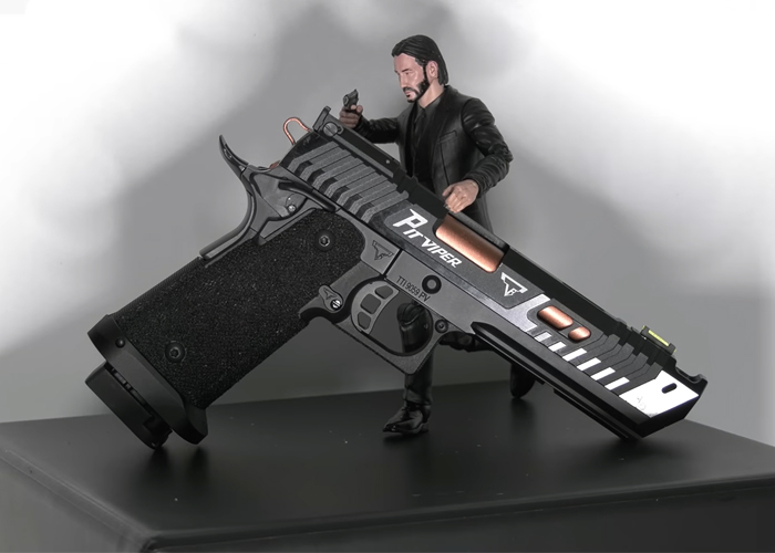 Airsoft Mike's Jag Precision TTI John Wick 4 Pit Viper GBB Unboxing ...