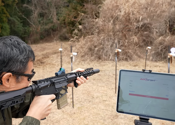 Mach Sakai Tries The AceTarget-S From AceTech | Popular Airsoft ...