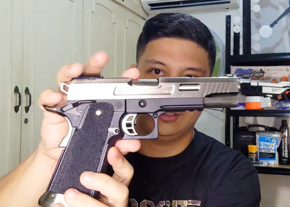 WE Airsoft Hi-Capa 5.1 T-Rex Silver GBB Pistol | Popular Airsoft ...