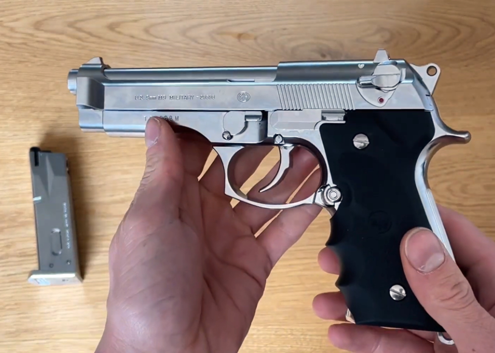Classic Airsoft: Tokyo Marui Beretta M92F Chrome | Popular Airsoft: Welcome To The Airsoft World