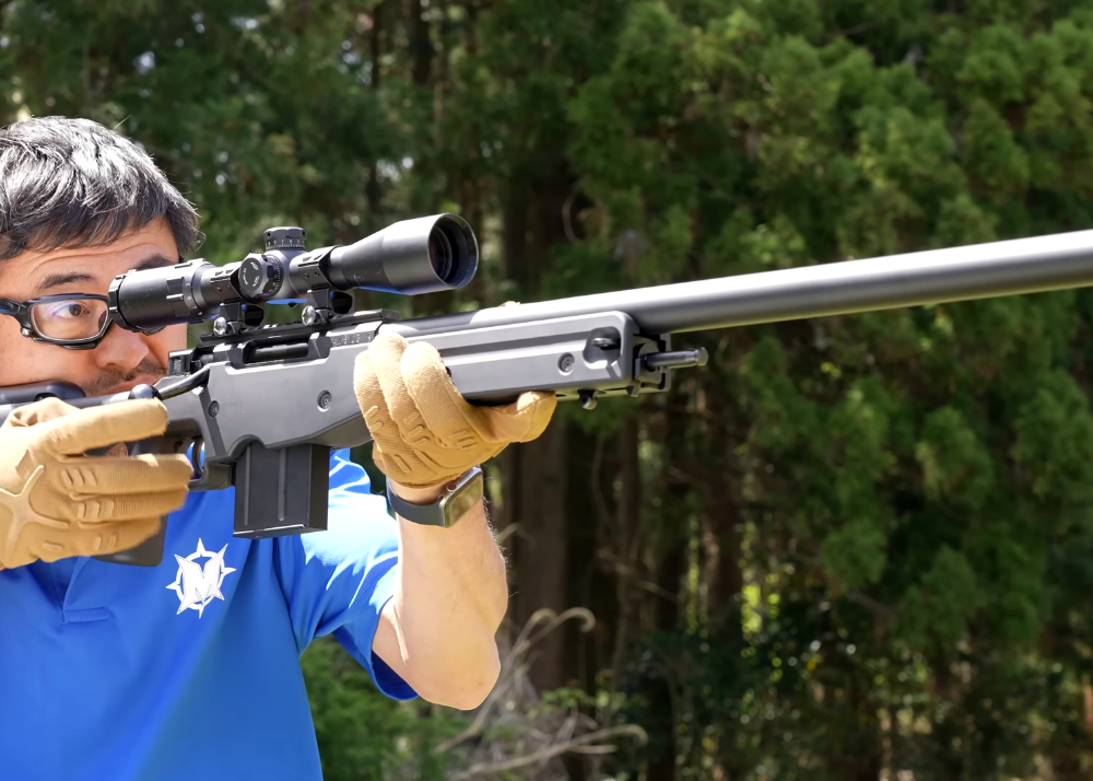Mach Sakai: Tokyo Marui L96 AWS Bolt Action Airsoft Sniper Rifle ...