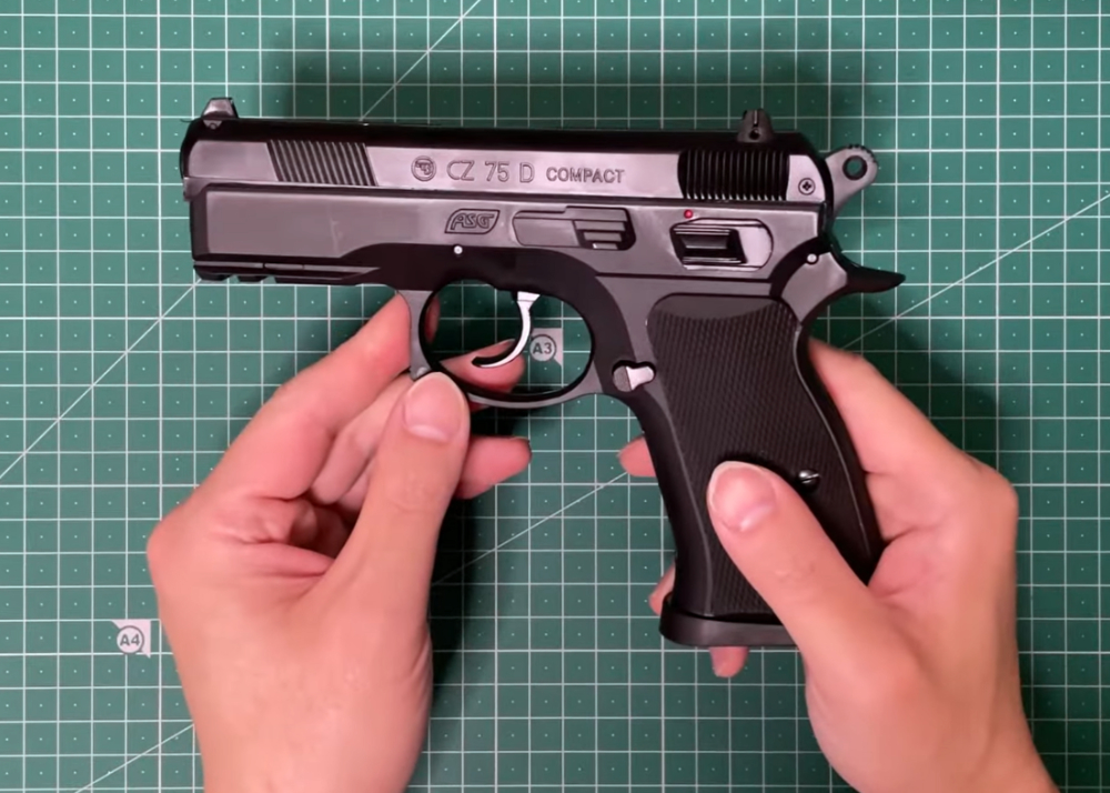 S2S CZ75D Compact Fixed Slide Gas Pistol | Popular Airsoft: Welcome To ...
