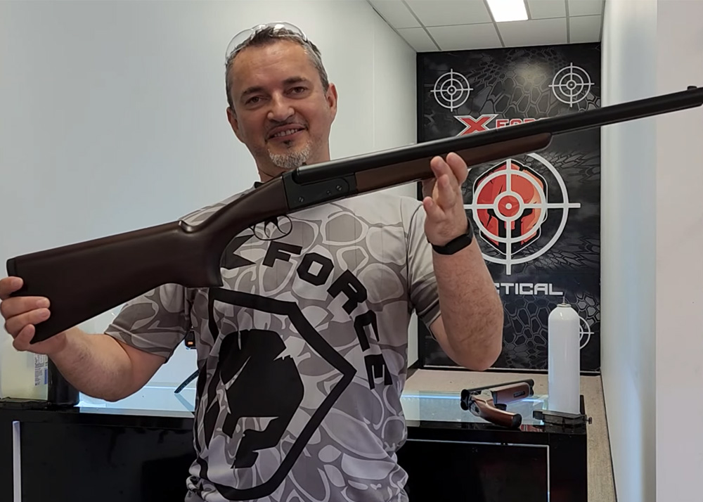 Hwasan Double Barrel Gel Ball Shotguns | Popular Airsoft: Welcome To ...