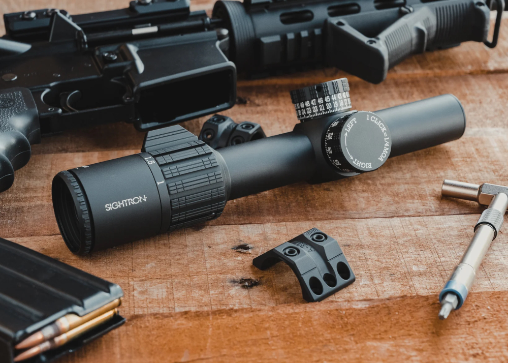 SIGHTRON S-TAC 1-4.5×24 SR1 LPVO Riflescope | Popular Airsoft: Welcome ...