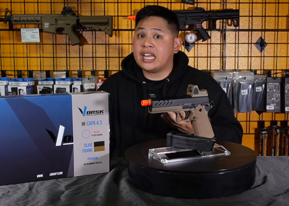 Vorsk Hi-Capa 4.3 GBB Pistol At Airsoft Master | Popular Airsoft ...