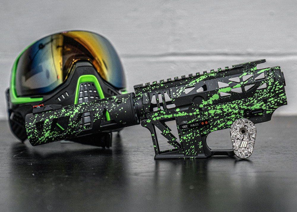 Monk Customs X Amped Airsoft Body & 6" Handguard Set For M4 AEG ...