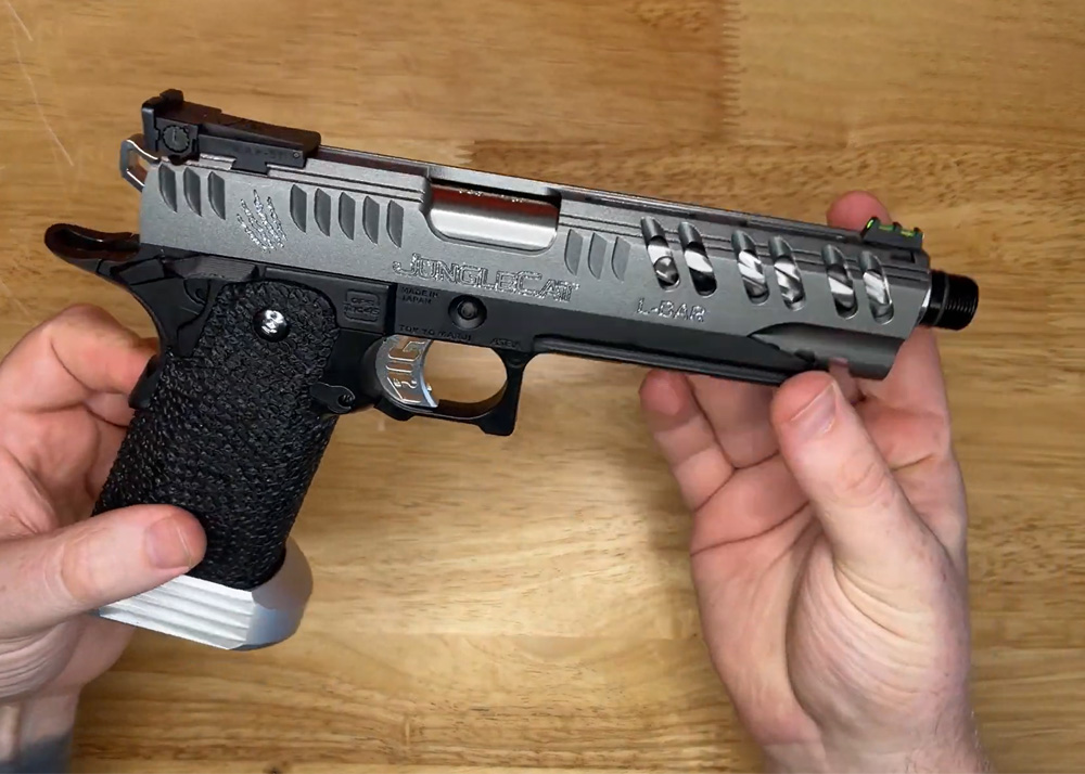 AIP Aluminium Hammer Protector Pad On Hi-Capa | Popular Airsoft ...