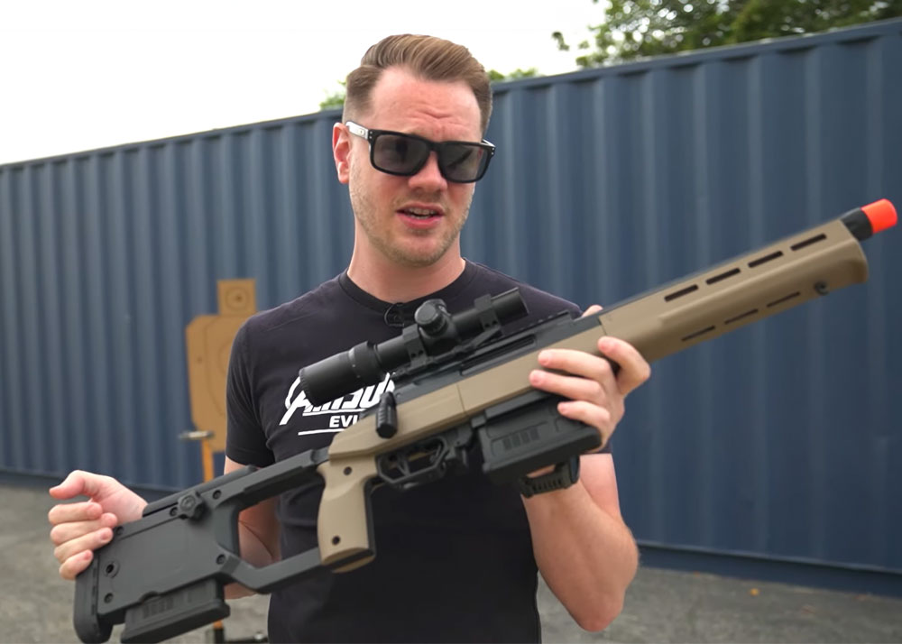 EMG Helios EV01 Bolt Action Airsoft Sniper Rifle By ARES | Popular ...