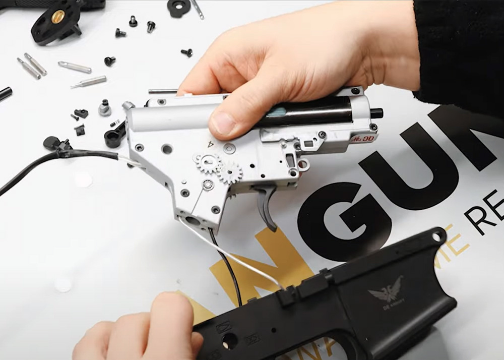 Optimising The Double Eagle M917 UTR45 Gearbox | Popular Airsoft ...