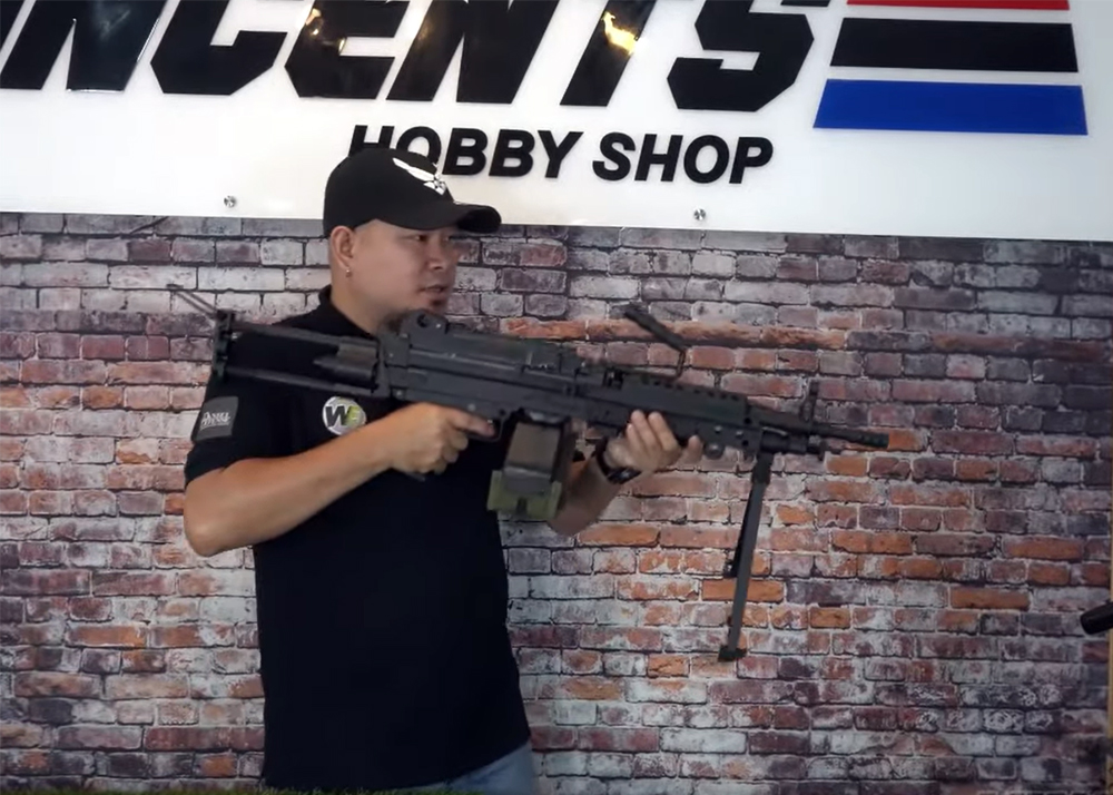 Perfection Tactical 1 A039 M249 AEG | Popular Airsoft: Welcome To The ...