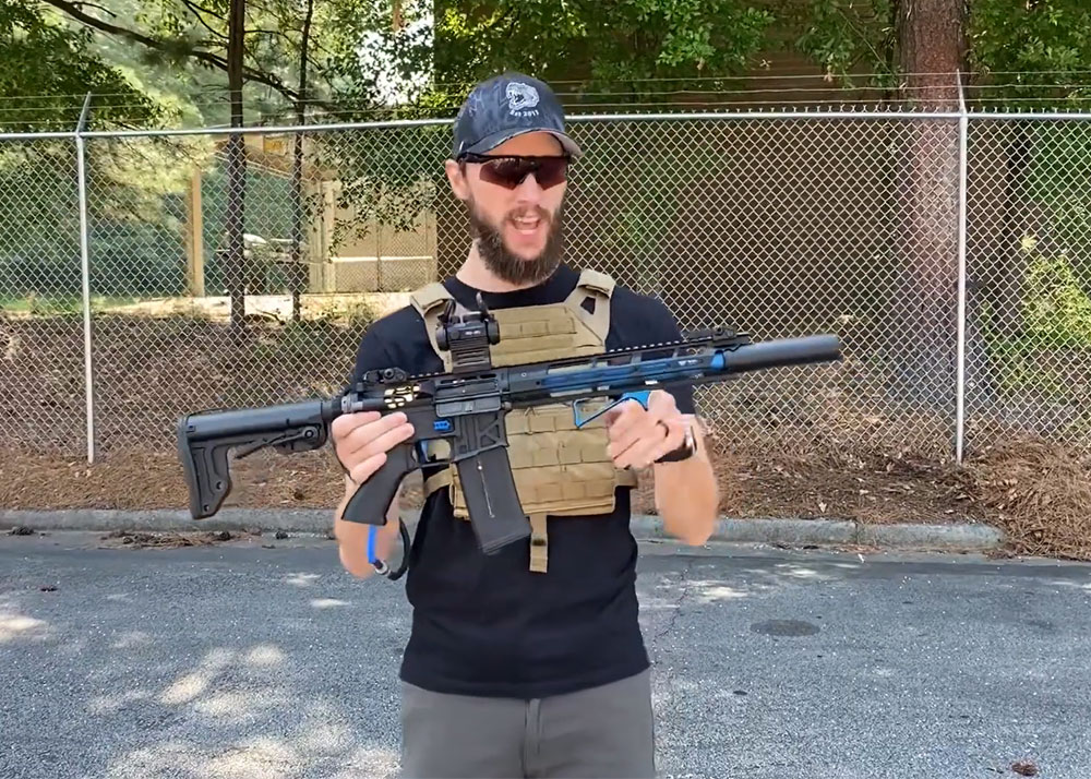 Airsoftjunkiez Custom Expert Build Blue Lobster | Popular Airsoft ...