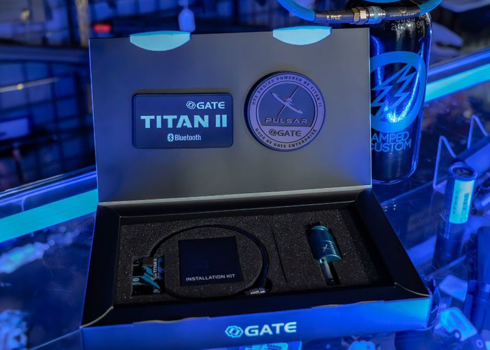 GATE Pulsar S HPA Engine With Titan II Bluetooth At Amped Airsoft ...