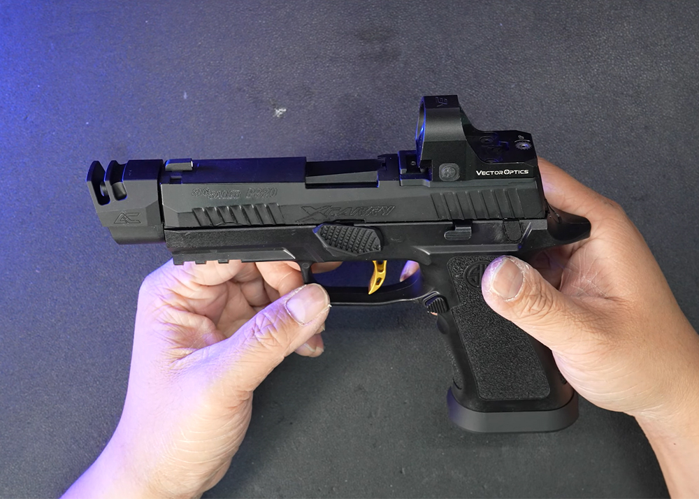 Revanchist Airsoft On The SIG Air ProForce P320 X CARRY GBB Pistol ...