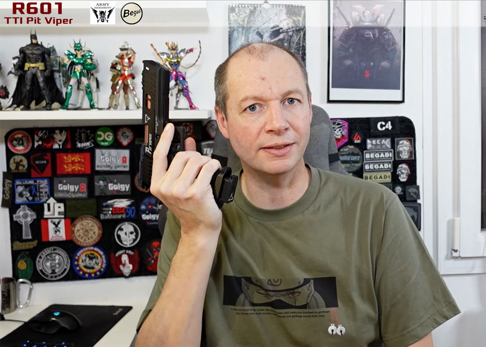 Golgy With The Army Armament R601 TTI Pit Viper | Popular Airsoft ...