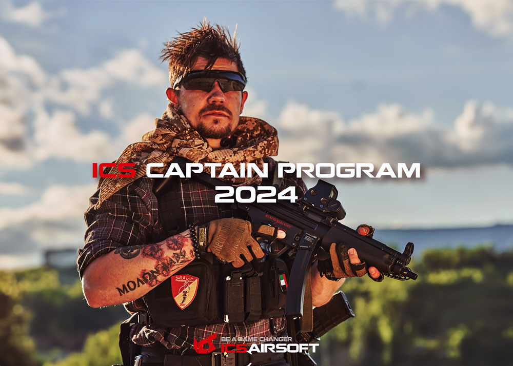 ICS Airsoft Captain Program 2024 Application Period Now Open | Popular Airsoft: Welcome To The ...