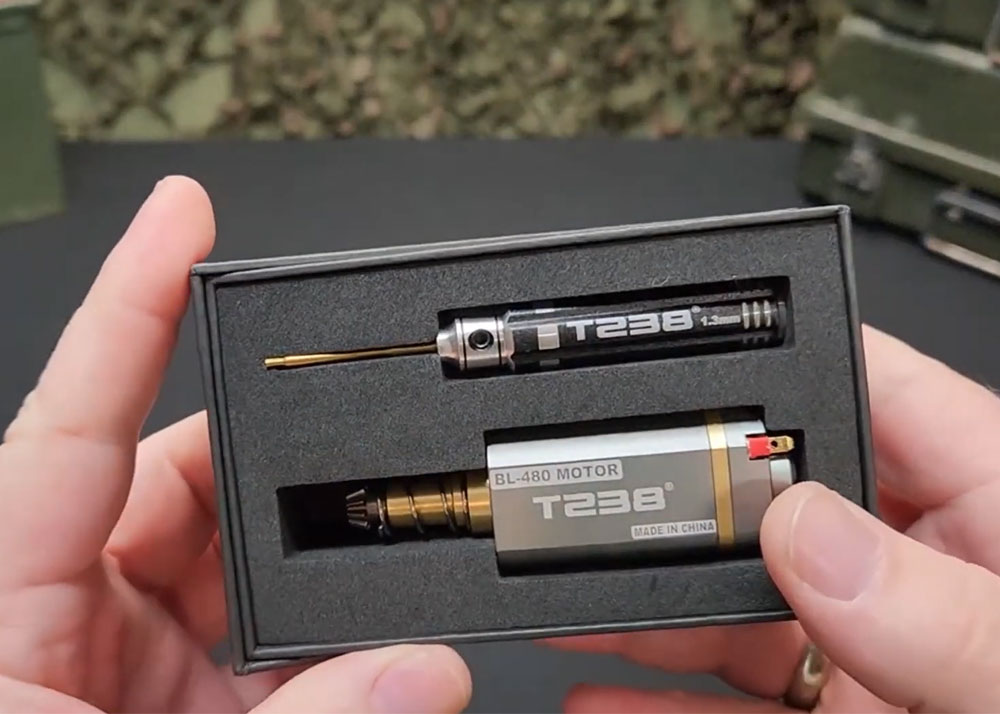 T238 Brushless AEG Motor Upgrade | Popular Airsoft: Welcome To The ...