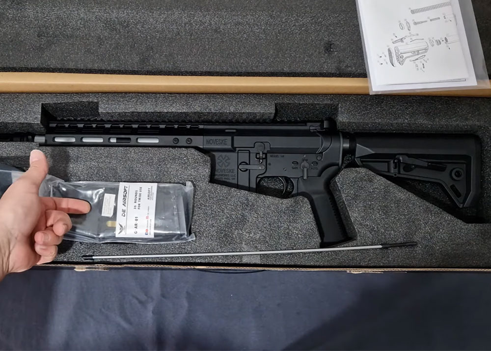 Middle Aged Gamer's EMG Noveske N4 Gen 3 MWS GBBR Unboxing | Popular ...