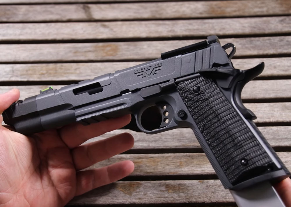 Timerzanov Airsoft: Rossi 1911 Redwings Open Class GBB Pistol | Popular ...