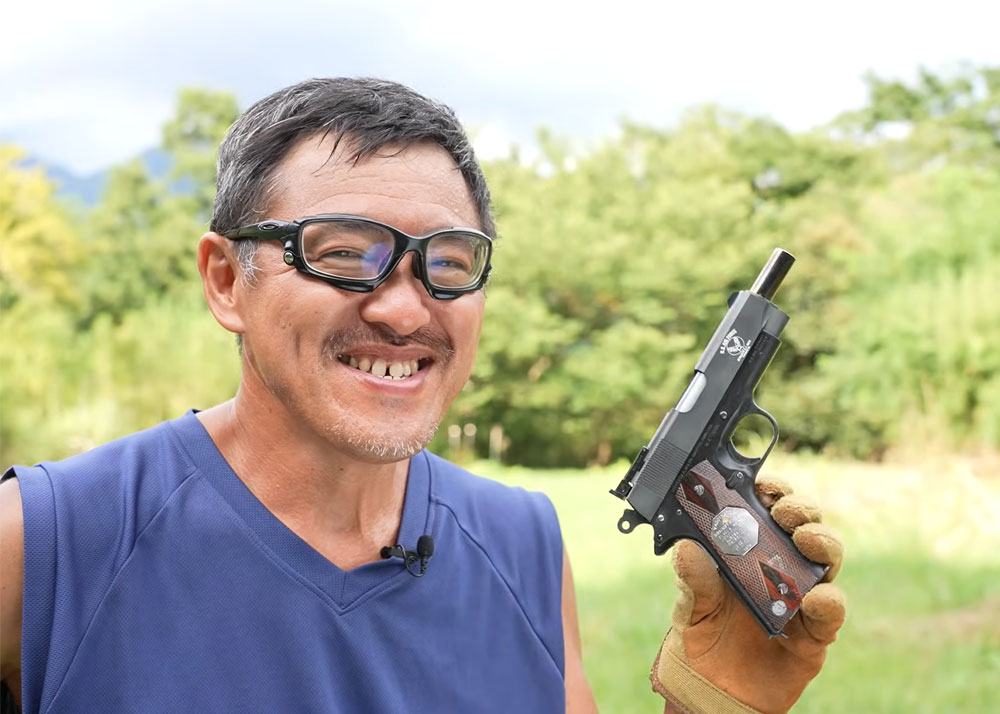 Mach Sakai Tests The Tokoro Mini Gover Long Barrel Custom WA GBB Pistol ...