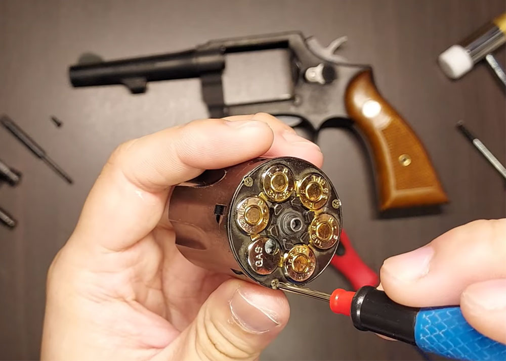 Tanaka Works S&W M10 M&P 4" Disassembly | Popular Airsoft: Welcome To ...