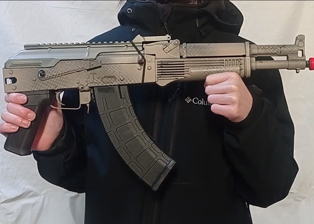3D Printed AK105 Custom Bullpup AEG Project Part 1 | Popular Airsoft ...