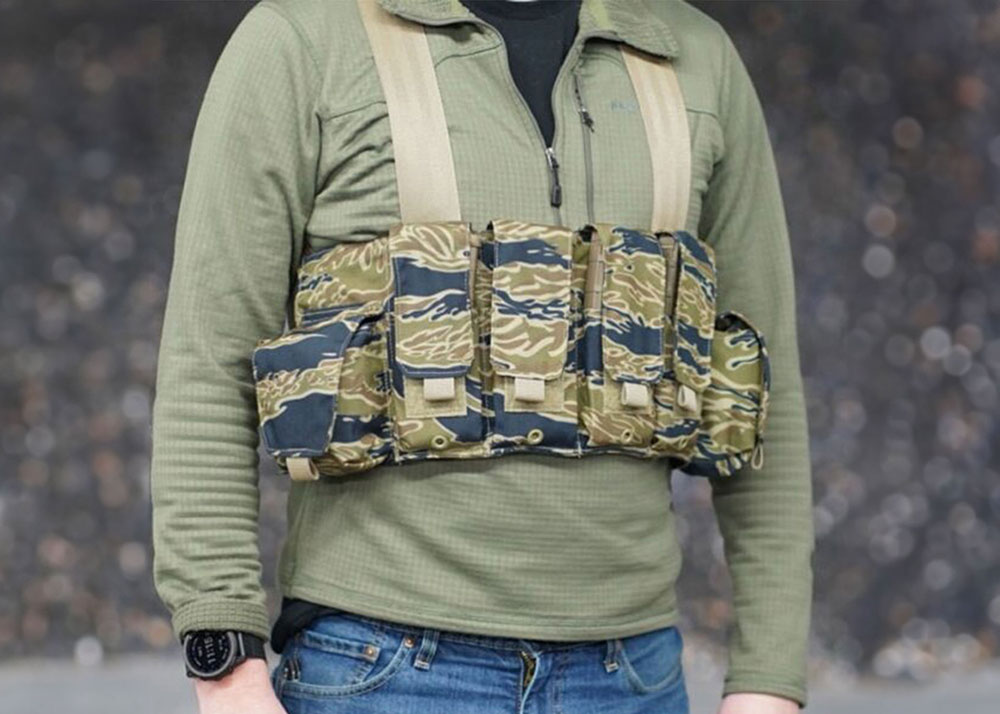 Legit Kit Offbase Tigerstripe Seatbelt Chest Rig | Popular Airsoft ...