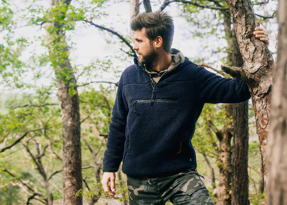 Brandit Teddyfleece Worker Pullover At Military 1st | Popular Airsoft ...