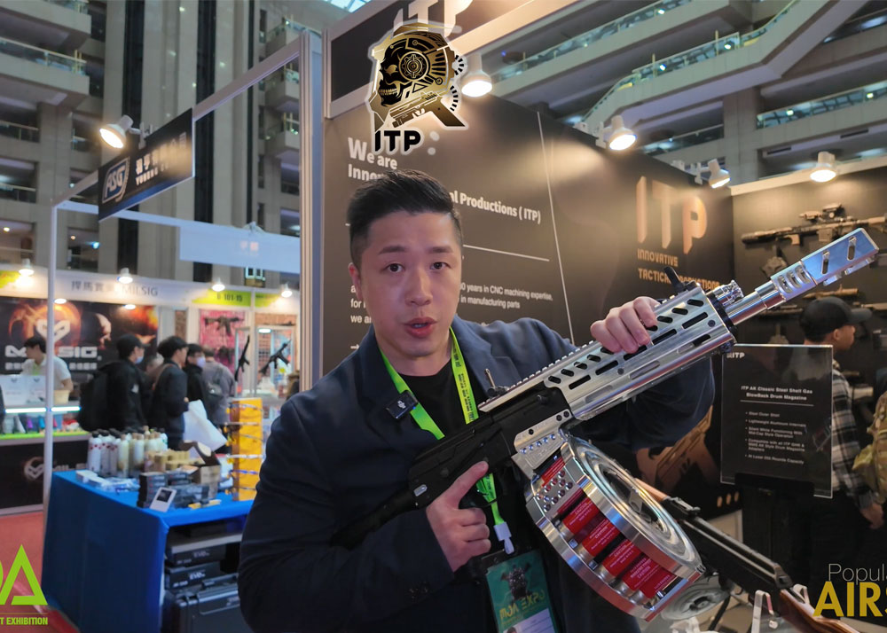 MOA 2023: ITP Airsoft Gas Drum Magazines | Popular Airsoft: Welcome To ...