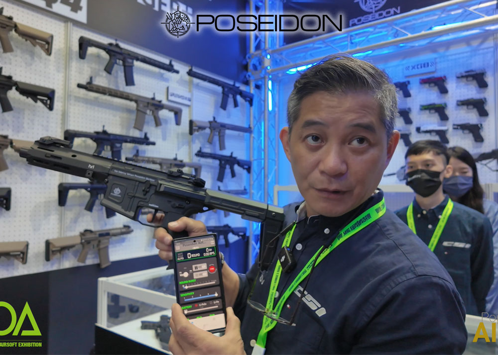 MOA Exhibition 2023: Poseidon Airsoft Avenger Plus | Popular Airsoft ...