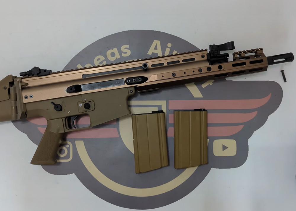 Double Bell 804S SCAR-H M-LOK Unboxing | Popular Airsoft: Welcome To ...
