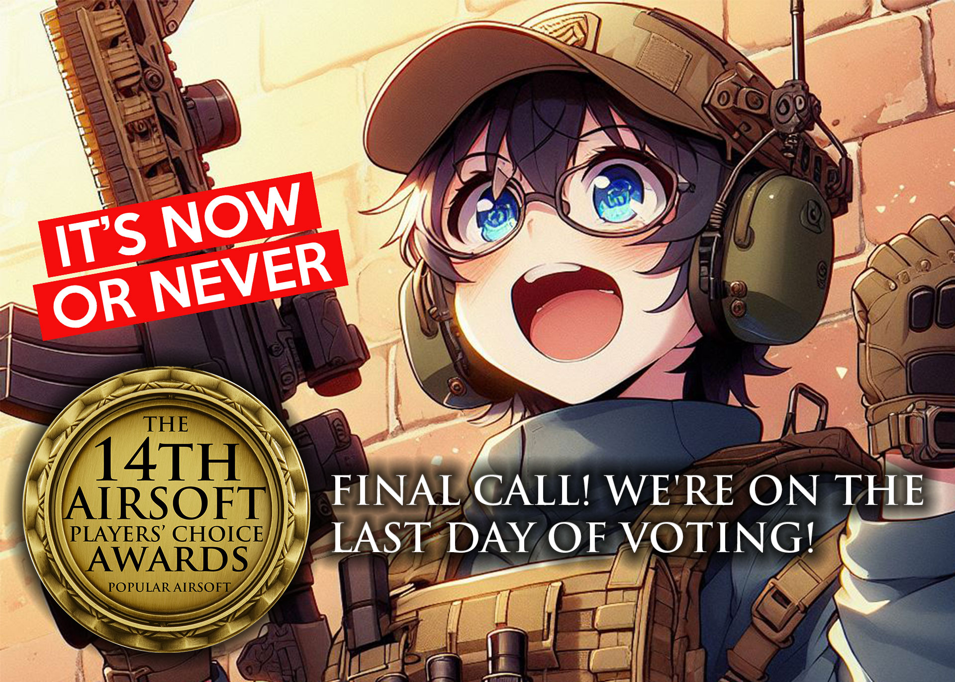 Gear Up & Cast Your Vote! The Final Day of the 14th Airsoft Player's ...
