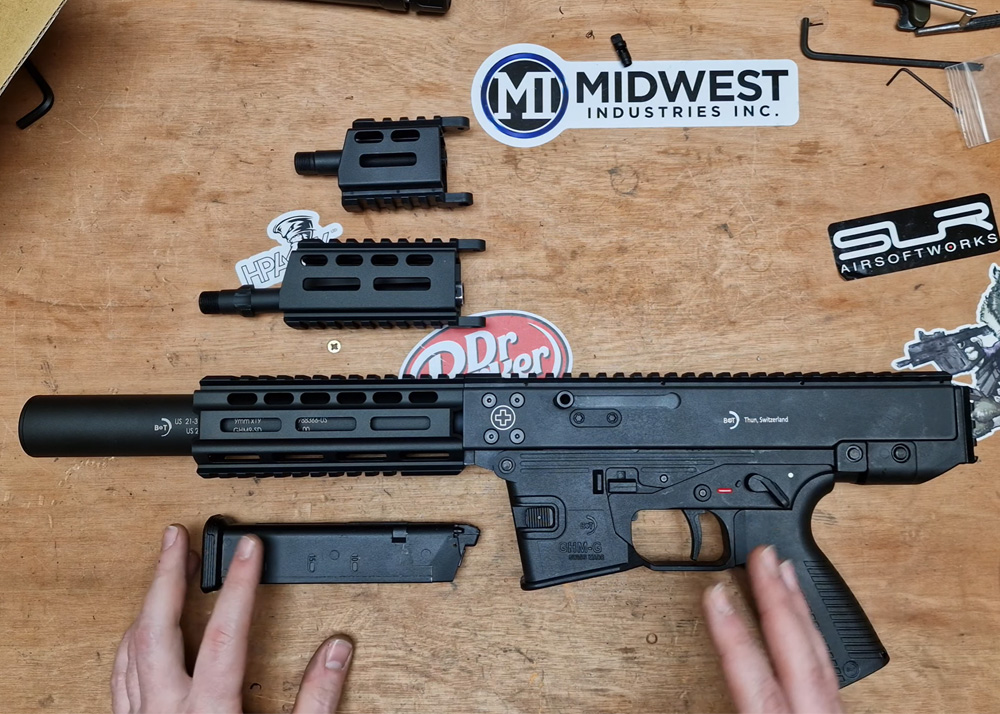 Installing The Lambda Defence SD Kit For GHM9-G GBB | Popular Airsoft ...