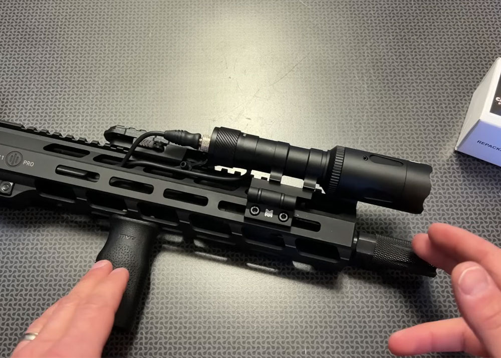 EZshoot Tactical Flashlight With Green Laser Review | Popular Airsoft ...