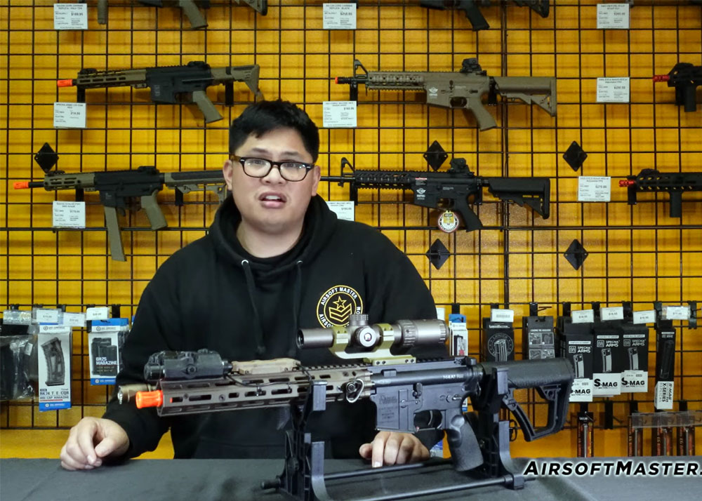 Airsoft Master On The EMG Daniel Defense RIS III M4A1 AEG | Popular ...