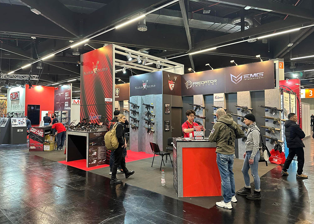 King Arms Booth At The IWA Outdoor Classics 2024 | Popular Airsoft ...
