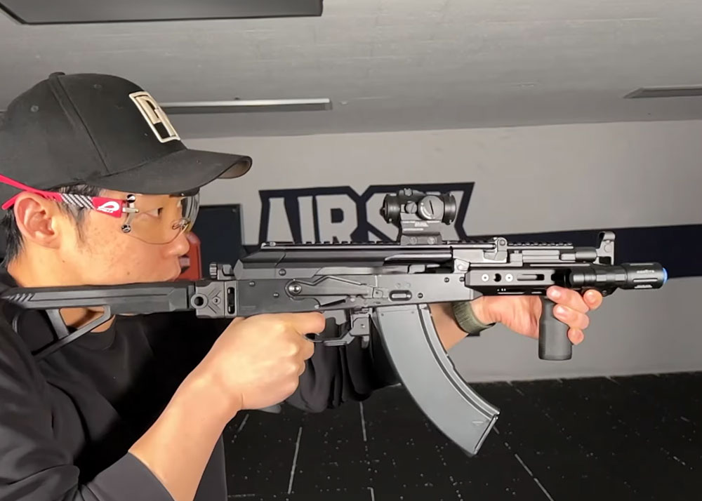 Airsix TV On The Tokyo Marui AKX GBB Rifle | Popular Airsoft: Welcome ...