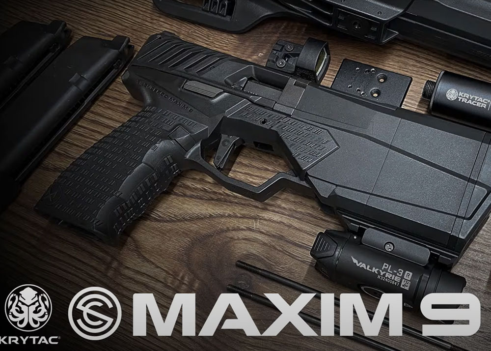 Krytac SilencerCo Maxim 9 Exclusive Options At Laylax | Popular Airsoft ...