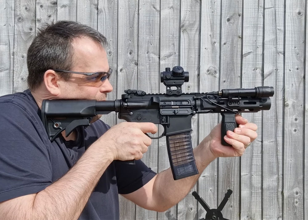 Middle Aged Gamer: Cyma T8 Daniel Defence SBR CGS GBBR Review | Popular ...