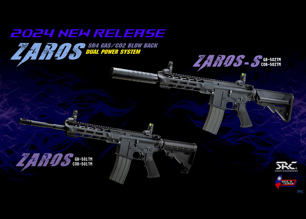 SRC SR4 ZAROS Gas Blowback Series | Popular Airsoft: Welcome To The ...