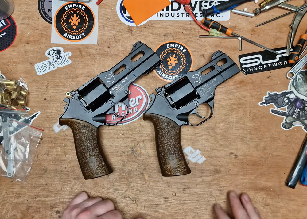Jaeger Precision: Chiappa Rhino 40DS & 30DS Airsoft Revolvers | Popular ...