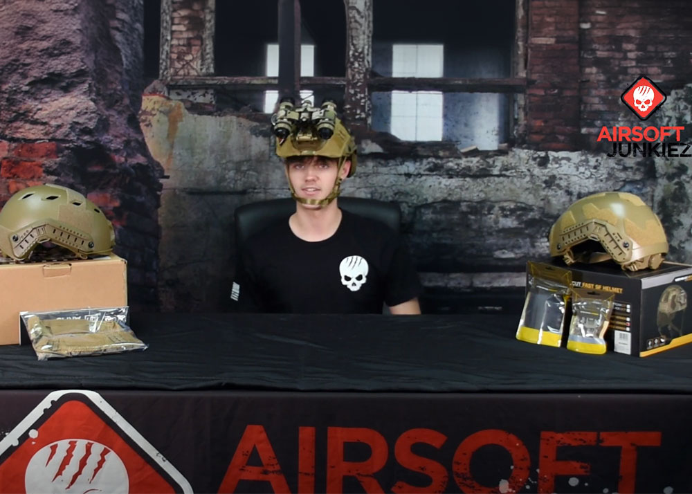 Specna Arms X-Shield FAST BJ & X-Shield SHC Helmets At Airsoftjunkiez ...