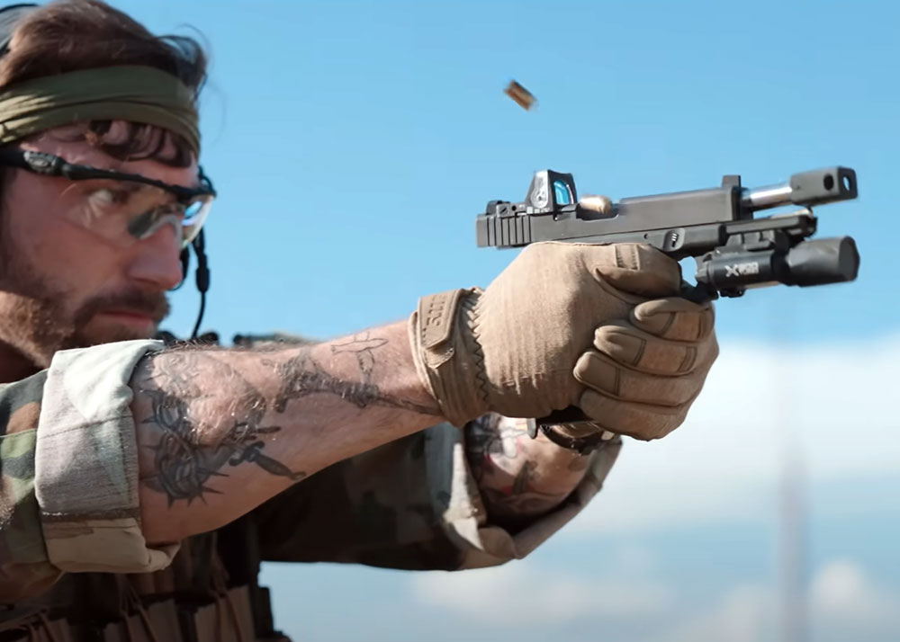 Garand Thumb On The Glock 18 Machine Pistol | Popular Airsoft: Welcome ...