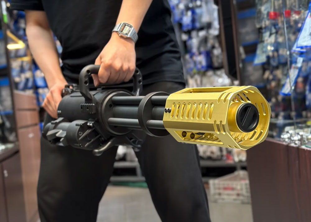 ITP Extended Mag & Aluminium Flash Hider For CA Mini M133 | Popular ...