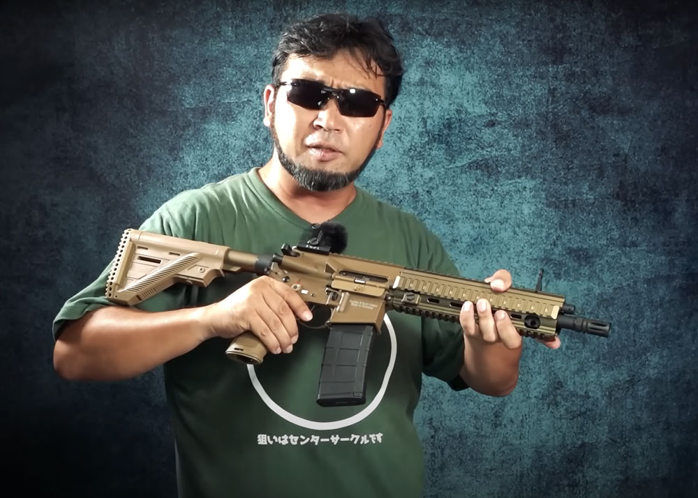 Guns Modify HK416A5 Level 2 Spec GBB | Popular Airsoft: Welcome To The ...