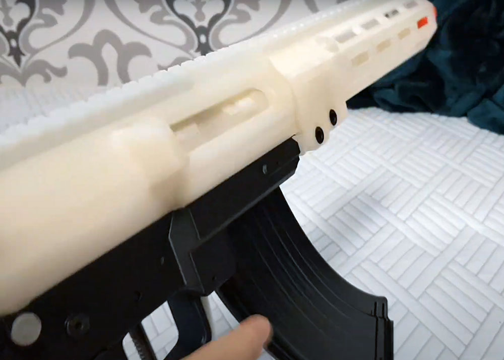 Custom MK47 Mutant Gas Blowback Rifle Quick Demo | Popular Airsoft ...